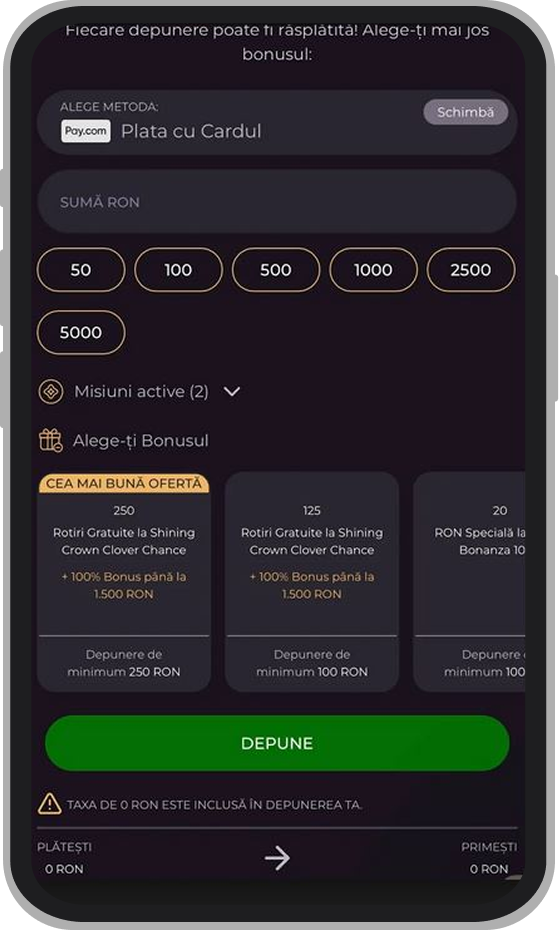 Cashpot Casino Promoții 2026 – Bonusuri și Rotiri Gratuite