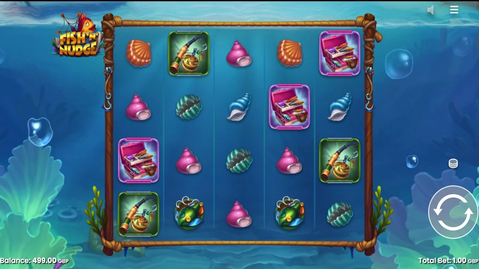 Fish ’n’ Nudge Slot Demo by Push Gaming